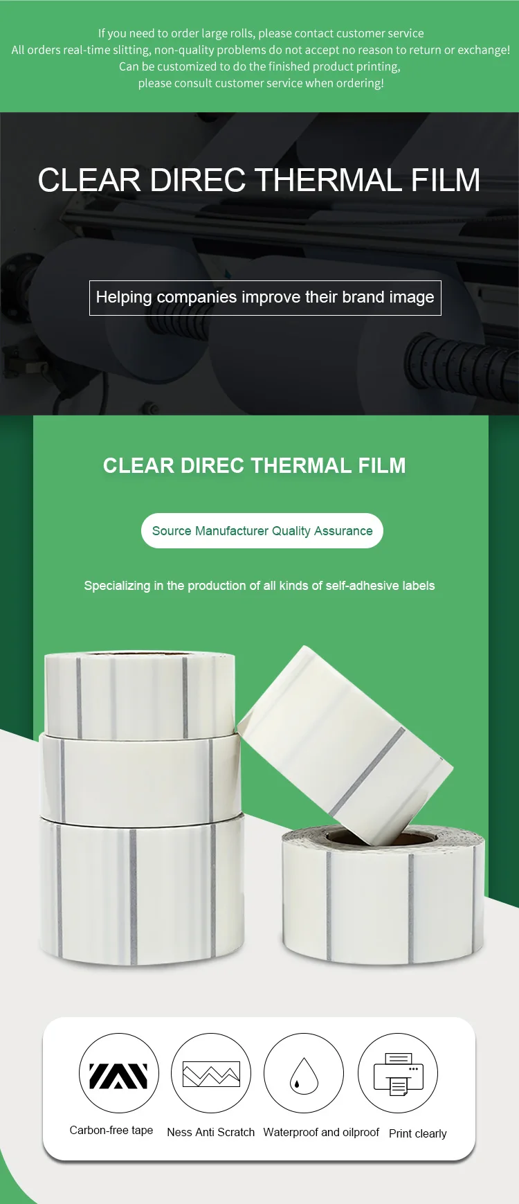 Airline Luggage Label Sticker Tags Thermal Reinforce Paper Direct ...