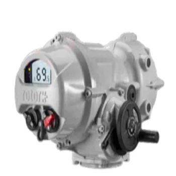 Rotork Iq Serials Electric Actuator With Fisher Valve Body As Rotork ...