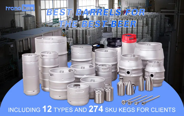 Draft Beer Keg Empty Beer Keg 304 Or 316 Stainless Steel Food Grade ...