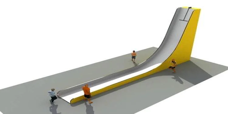 Happy Zone Intimidating Vertical Drop Slide for Indoor Adventure Parks ...