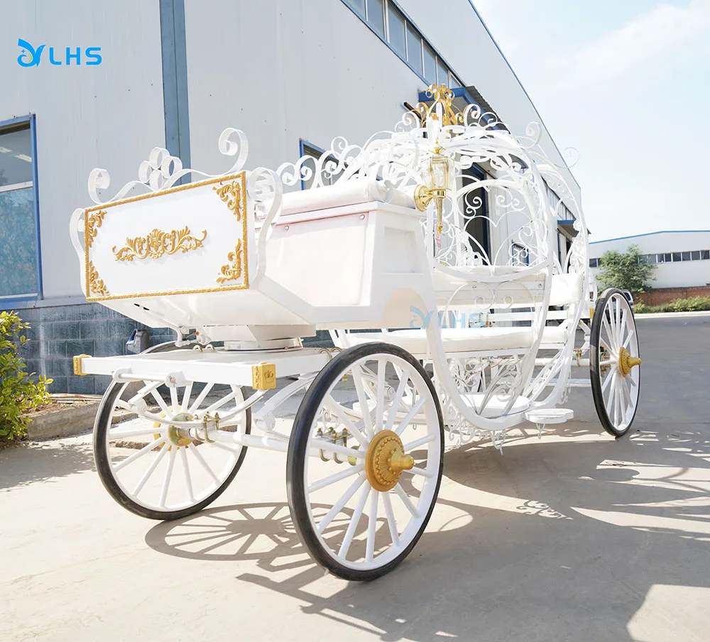 Cinderella Carriage Wedding Buggy/electric Sightseeing Horse Carriage ...