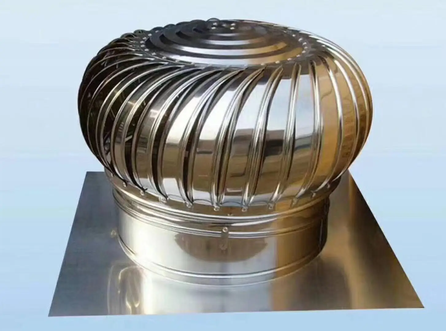 Stainless Steel Unpower Roof Turbo Ventilator Turbine Exhaust Fan Roof ...