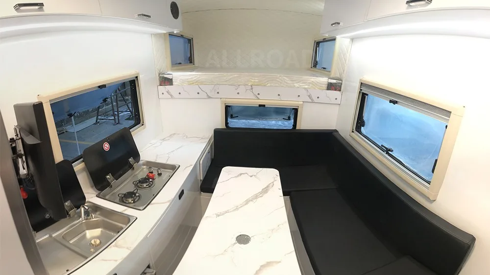 Pickup Travel Truck Camper Shells For 4 People Triton - Buy Pickup ...