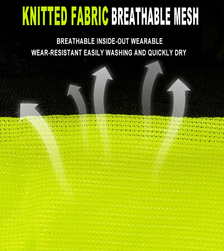 Customized Reflective Safety Vests for High Visibility