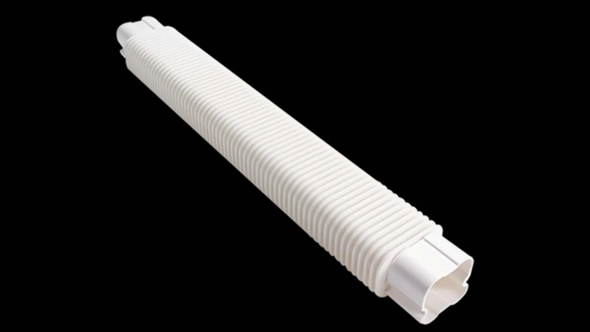 Mini Split Air Conditioner Trunking Lineset Cover Easy Install Pvc Air ...