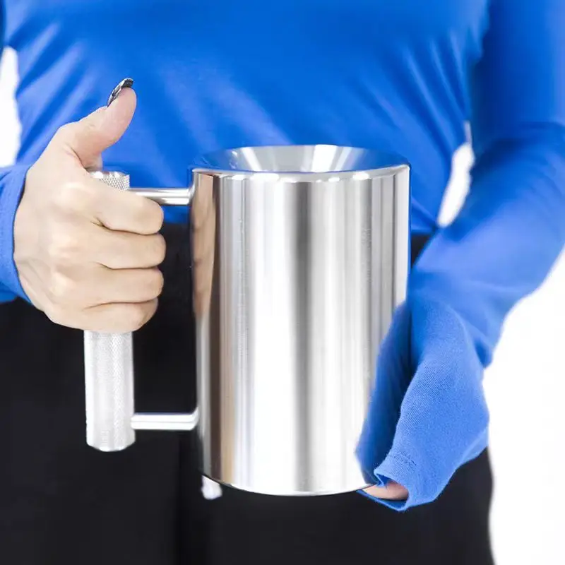 Fashionable New Products 8kg Heavy Mug 304 Stainless Steel Dumbbell ...