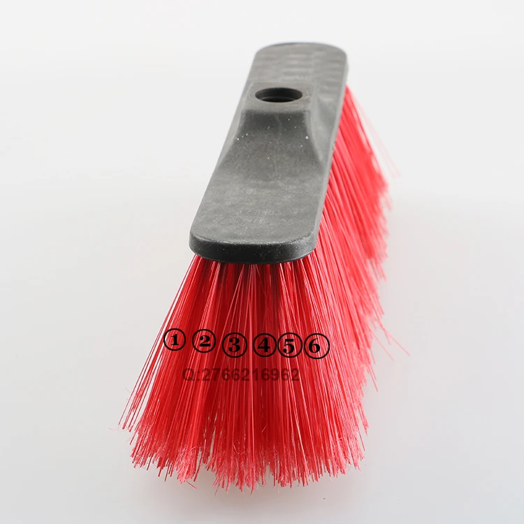 Hq0578 Chile Market Economic Plastic Broom Part Besom Indoor Cleaning ...