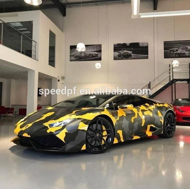 New Special Digital Printing Bape Ape Design Camouflage Car Vinyl ...