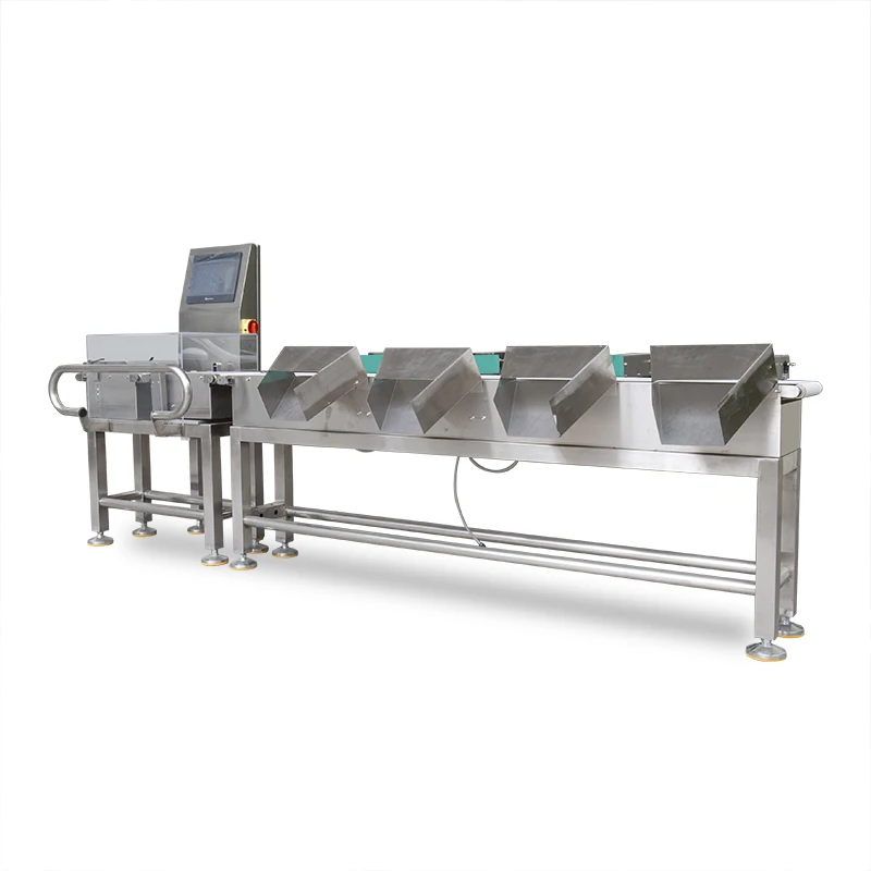 Multi Tray Weight Sorting Grading Machine Fruits Vegetables Weight ...
