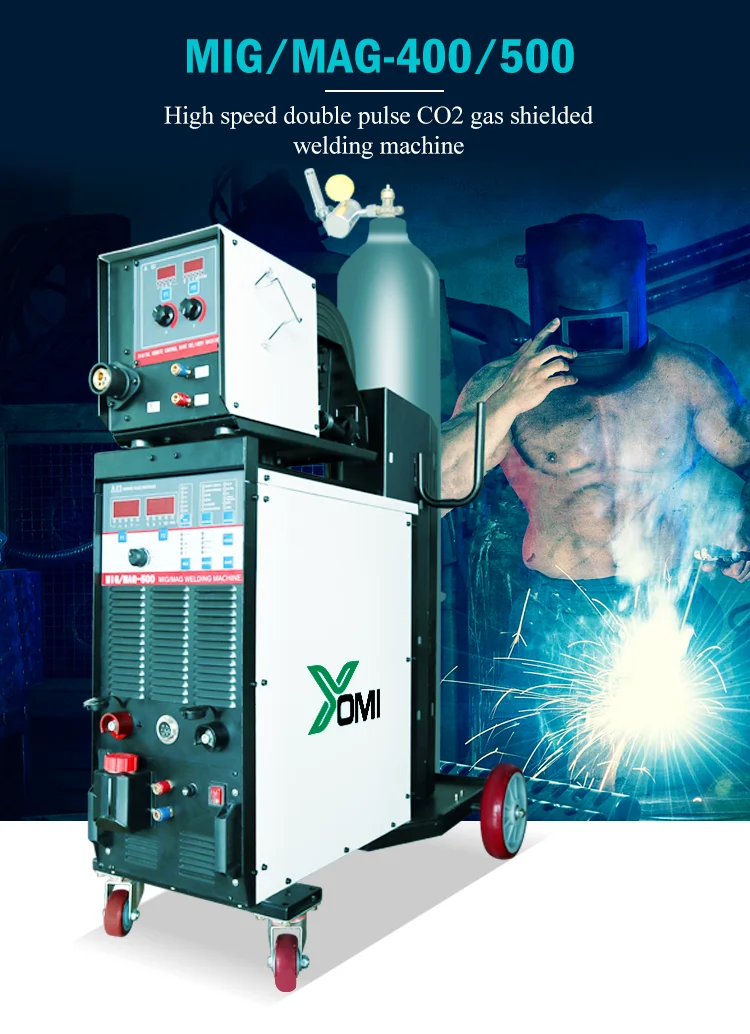 Double Pulse Mma Tig Mig Mag 500a Igbt Inverter Welding Machine Mig-500 ...