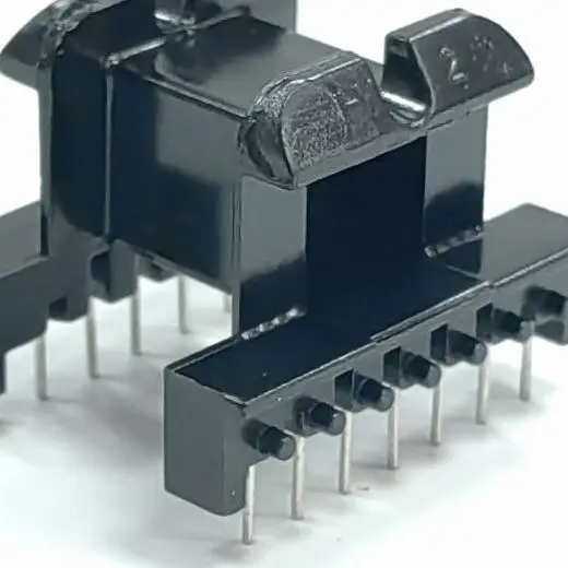 Stable Bakelite Ei/ee40 Horizontal 7+7 Pin Magnetic Core Bobbin For Smps Transformer,Choke With ...