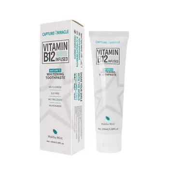 Vitamin B12 Toothpaste Oral Cavity Fresh To Breath Gingival Soft Tongue ...