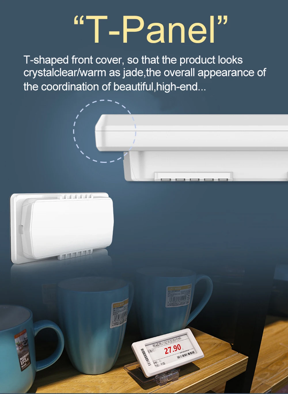 Low-temperature Frozen Electronic Shelf Label (ESL) 2.9 inch E ink ...