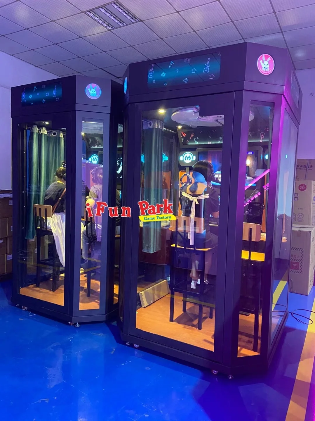 Ifun Park Coin Operated Arcade Game Indoor Arcade Game Machine Karaoke ...