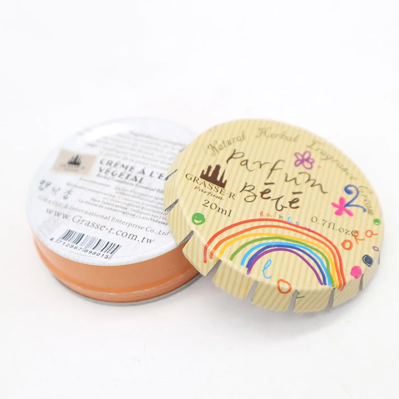 Candy Mints Round Click Clack Tin Box Lip Balm Mini Click Clack Tin ...