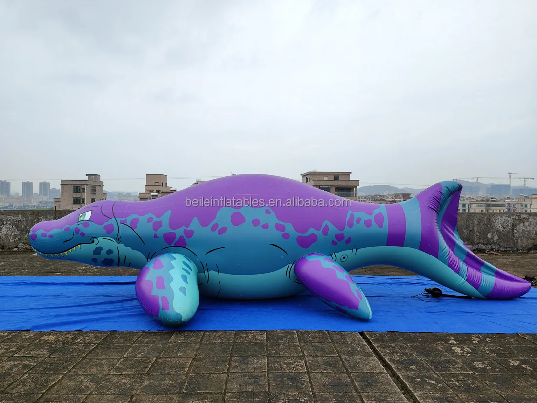 Beile Custom New Soft PVC Inflatable Mosasaur Model