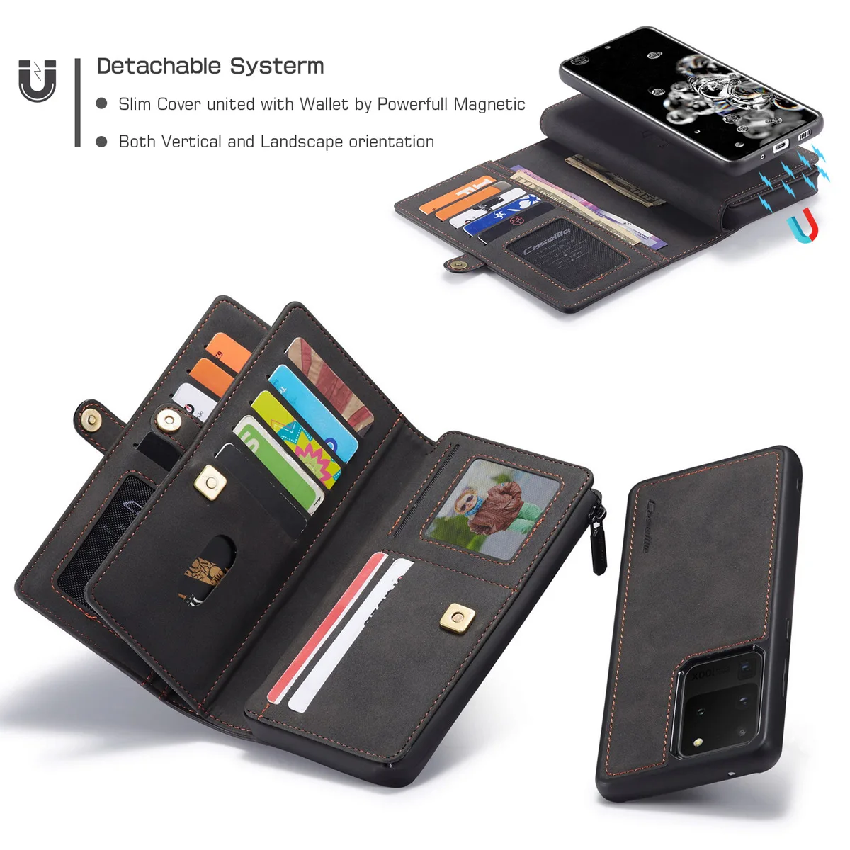 Phone Wallet Case Leather Phone Case Leather Wallet Floveme Business ...