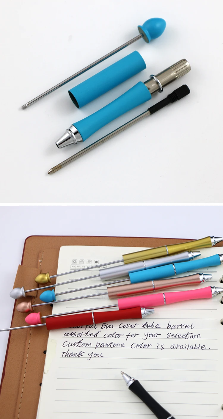 Customizable Beadable Pens Kit - Creative Decorative Ballpoint Pens for ...