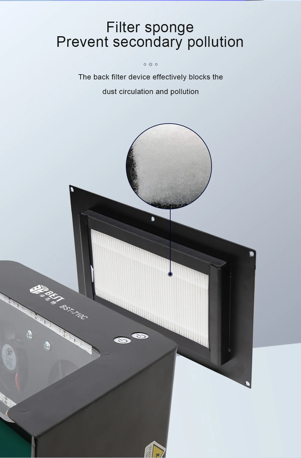 Mobile Phone Film Dust Remove Workbench - Bestool Quality