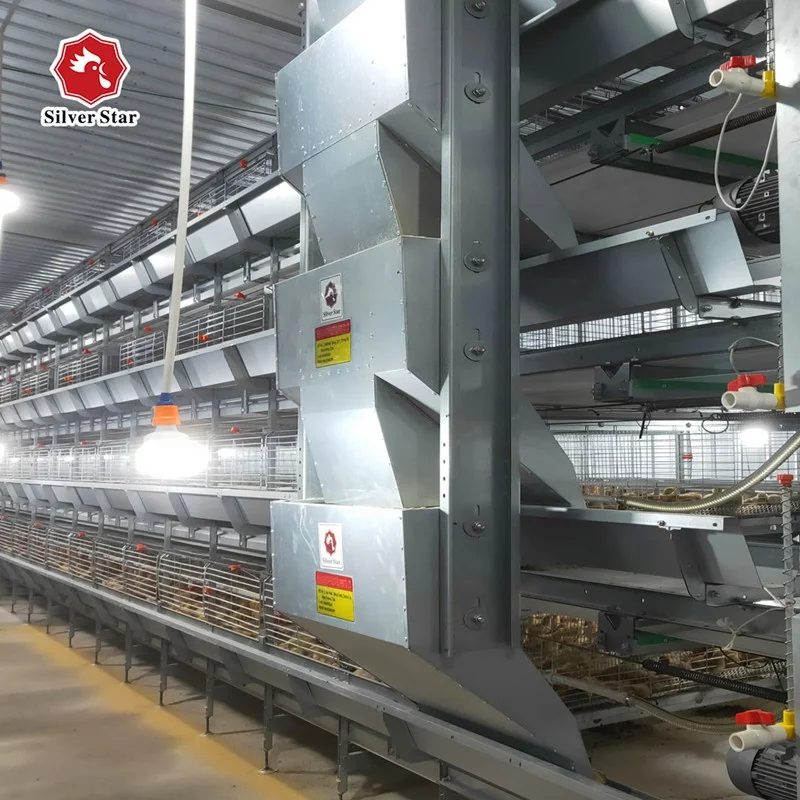 Broiler Poultry Farm House Design Folding Chicken Cage/multi-tier ...