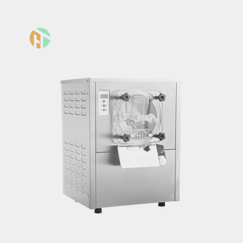 Commercial Table Top Italian Hard Gelato Ice Cream Making Machine For ...