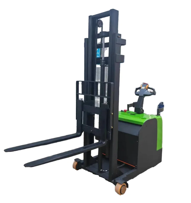 Lifting Drive Motor 3.5m Lift Mechanical Steering Fork Lifter Reach ...