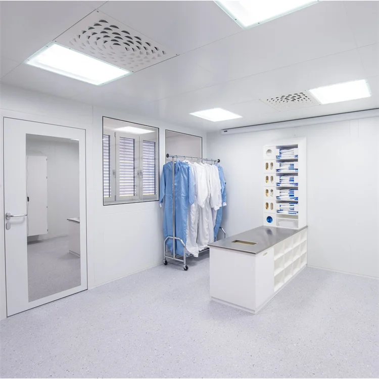 Lab Clean Modular Room System Air Medical Modular Room Gmp Clean Iso 8 ...