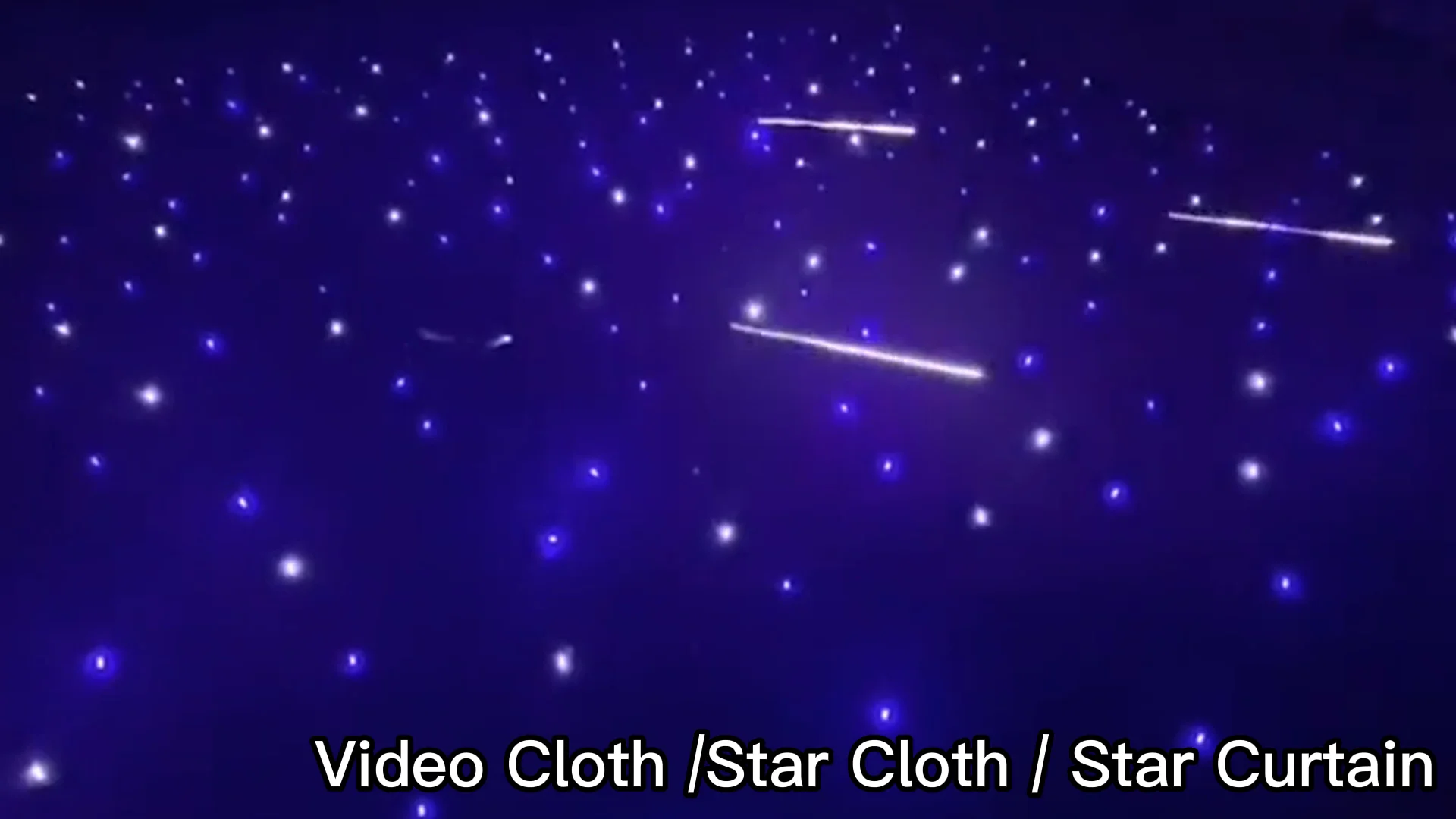 Backdrop Cloth Light Led Star Curtain For Stage Ceiling Decoration ...