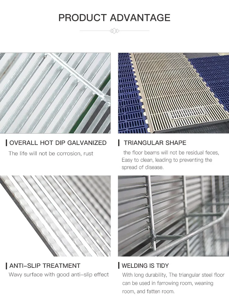 Triangular Steel Slatted Floor Mould For Pigs - Buy Pig Slatted Floor ...