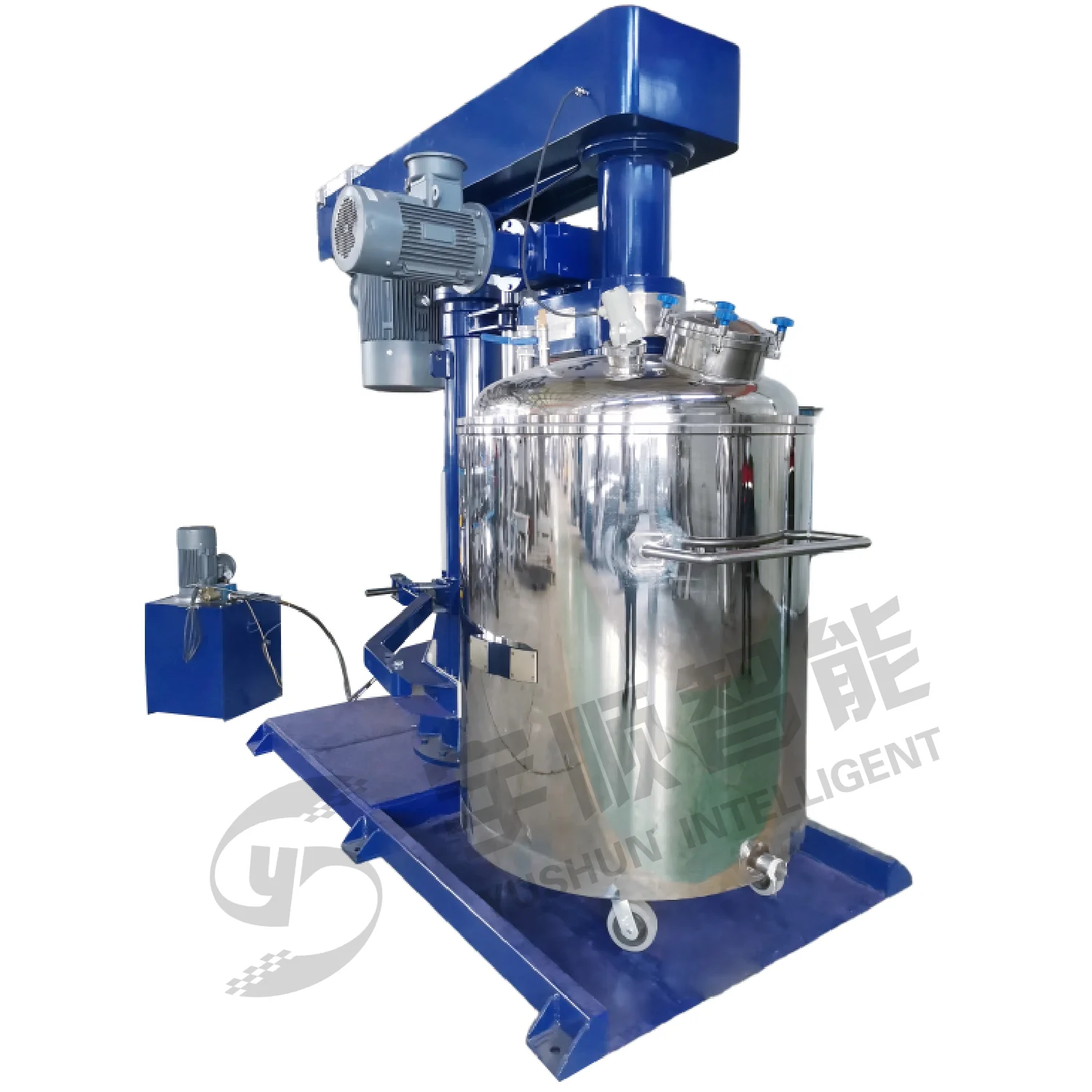 China 1000L Concentric Double-shaft Mixer Paint Coating Ink Production ...