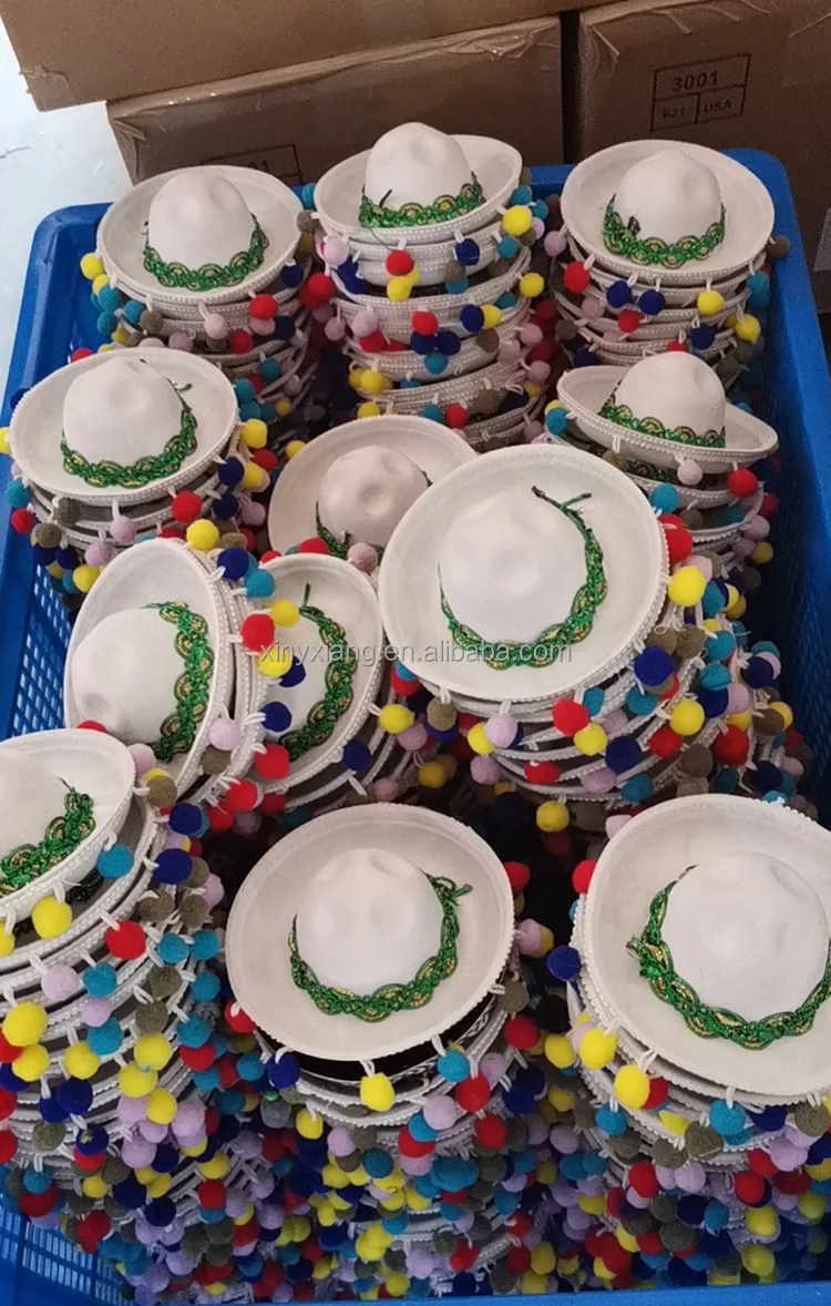 Factory Wholesale Mexican Decorative Mini Mariachi Sombrero Charro Hat ...