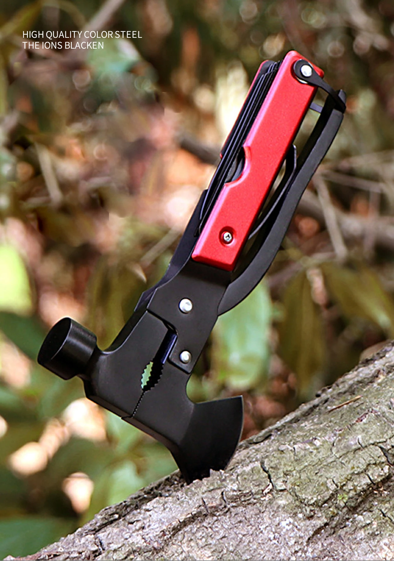 Good Quality Stainless Steel Multi Function Camping Hammer Pliers Tools For Outdoor Camping ...