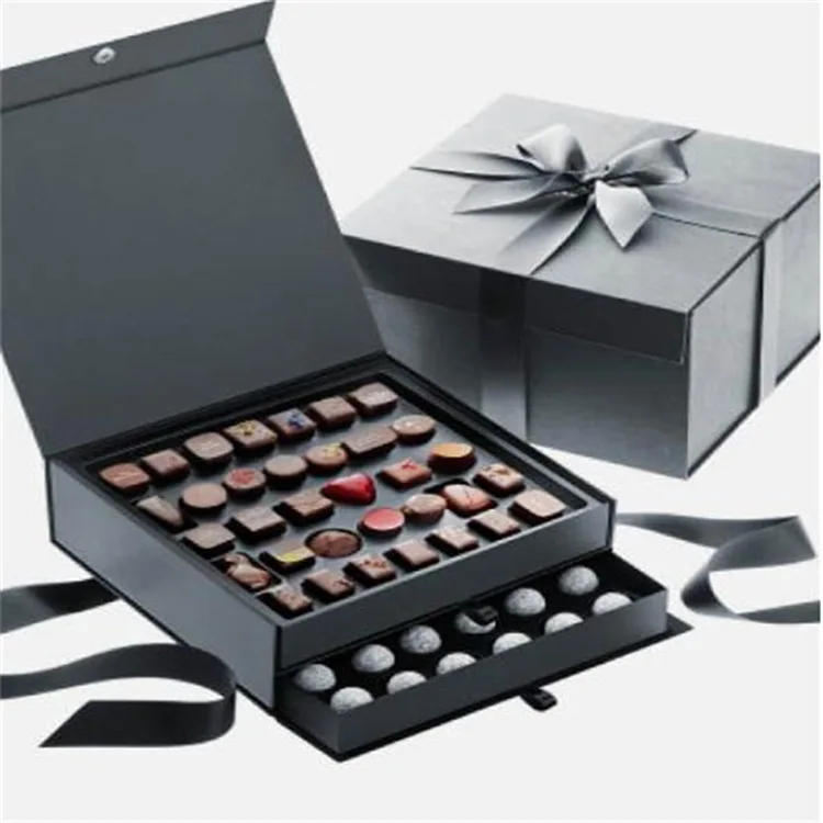 Custom Chocolate Box Luxury Chocolate Bar Boxes Packaging Empty ...
