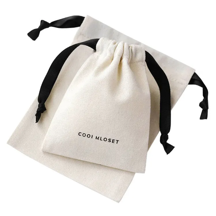 Small Cotton Drawstring Bags - Fast Delivery & Customizable