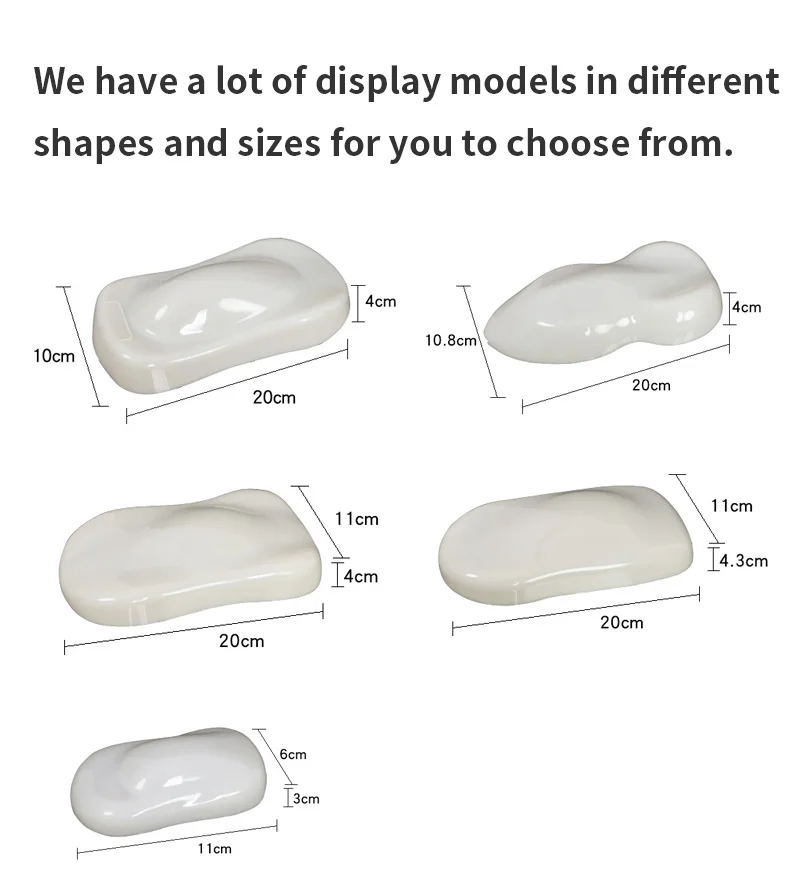 7mo Plastic Car Speed Shapes - Perfect for Painting Display