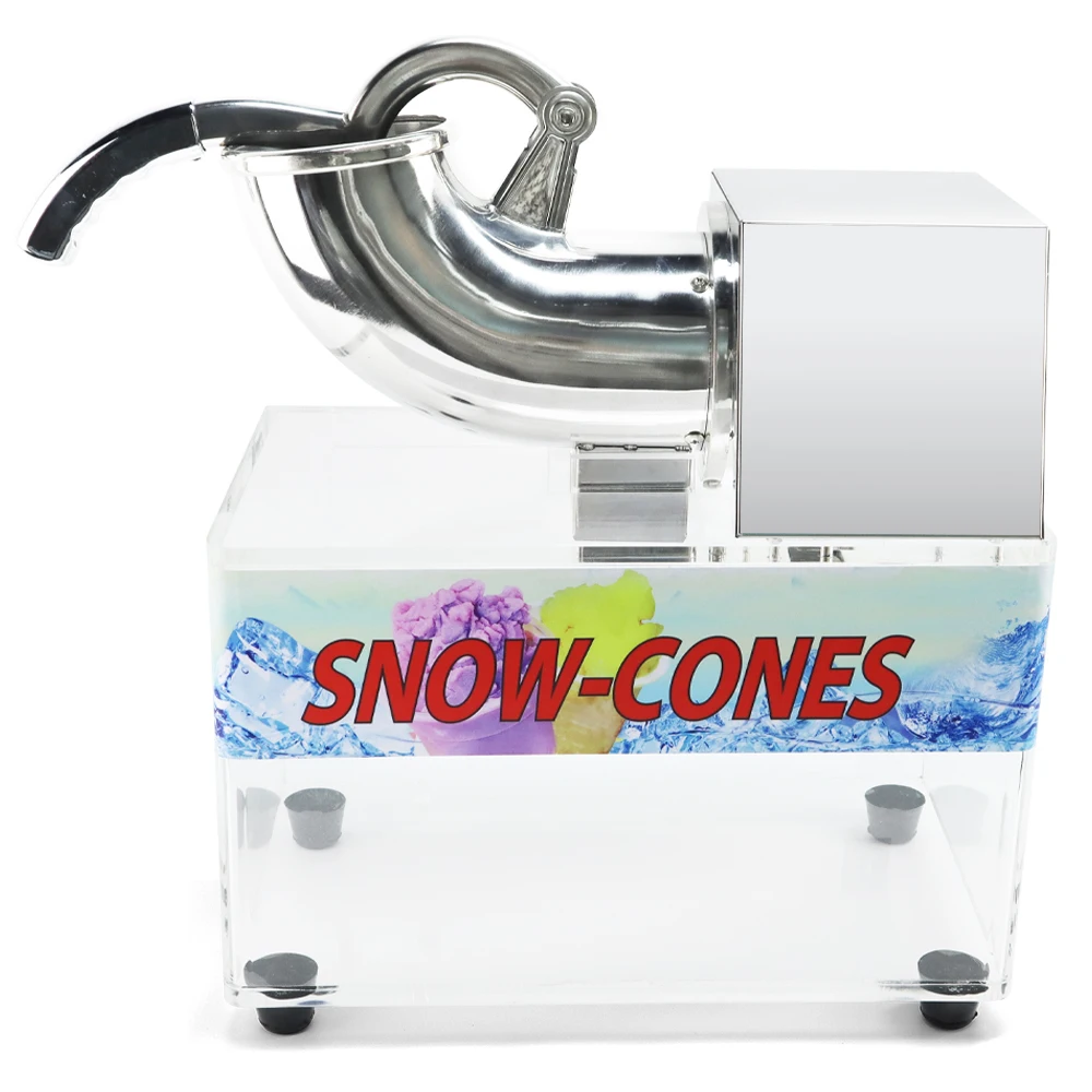 200Kgs/H Commercial Automatic Ice Crusher Blender Block Ice Crushing ...