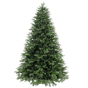 Pre-lit Instant No Fluff Artificial Green Hanged Christmas Tree With ...