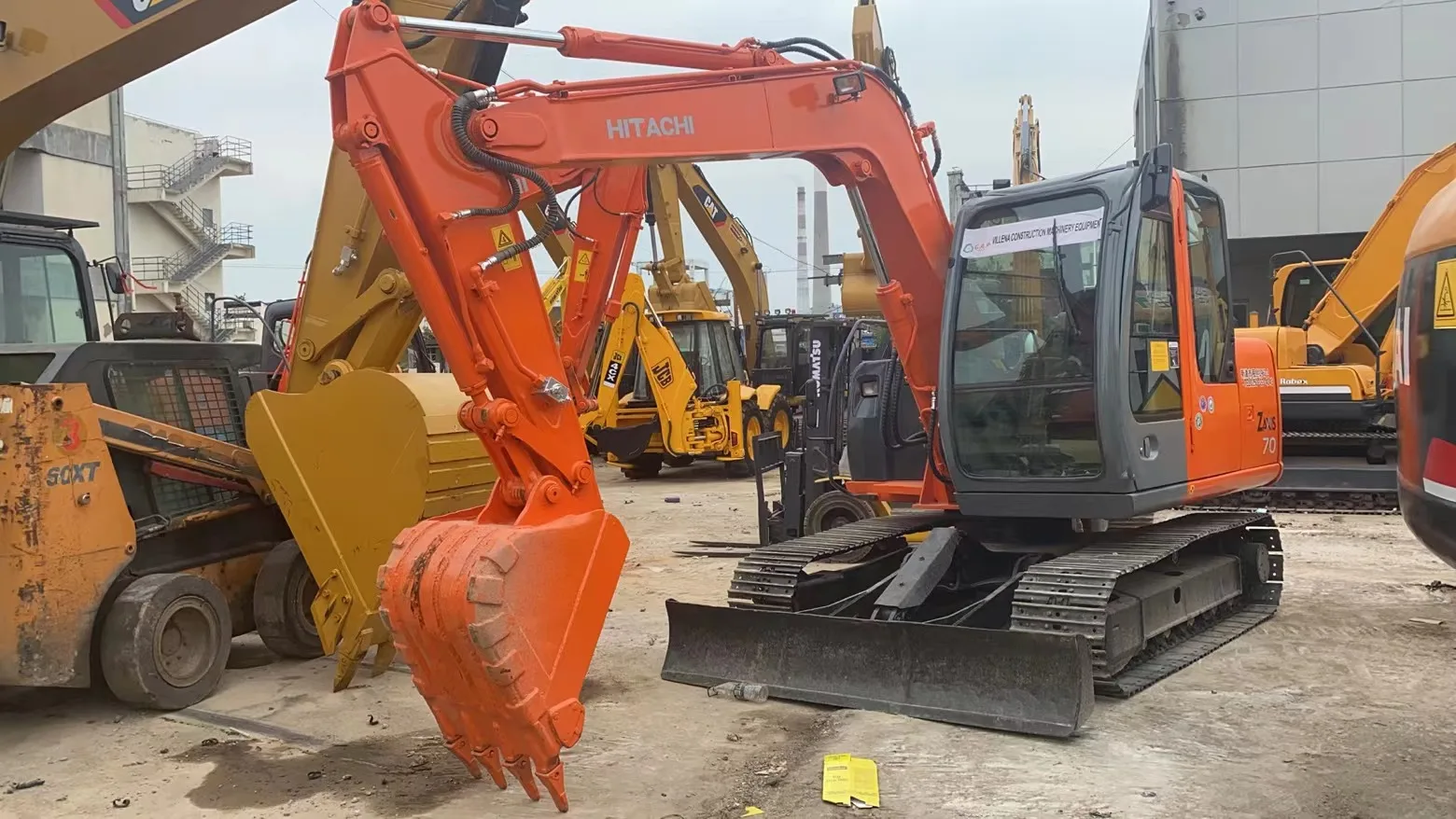 Used Excavator Hitachi ZX70 Mini Excavator ZX70 ZX75 Second Hand ...