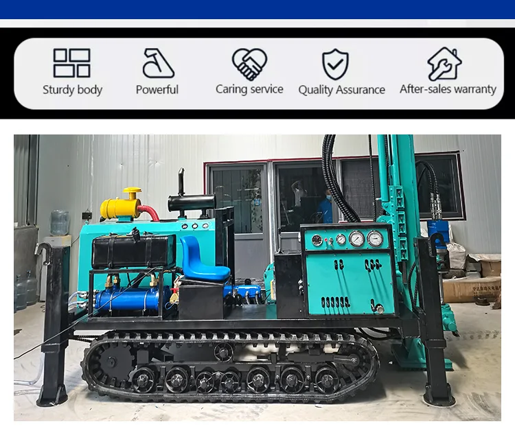 Movable Hydraulic Drop Hammer Piling Rig Full Hydraulic Diamond Core ...