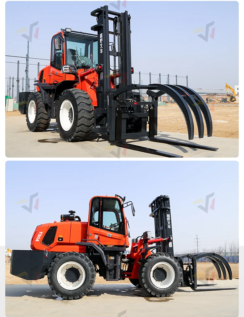All Terrain diesel Forklift 3 Ton 4 Ton 5 Ton Trucks Off-road Forklift 4x4 Forklift| Alibaba.com