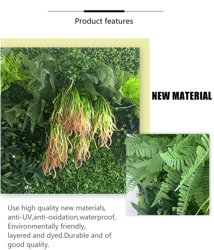 Artificial Wall Panel Plant Pasto Vertical Artificial Vertical Green ...
