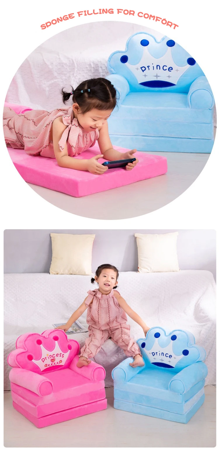 Cute Design Safety Baby Furniture Children Foldable Lovely Cute Sofa ...