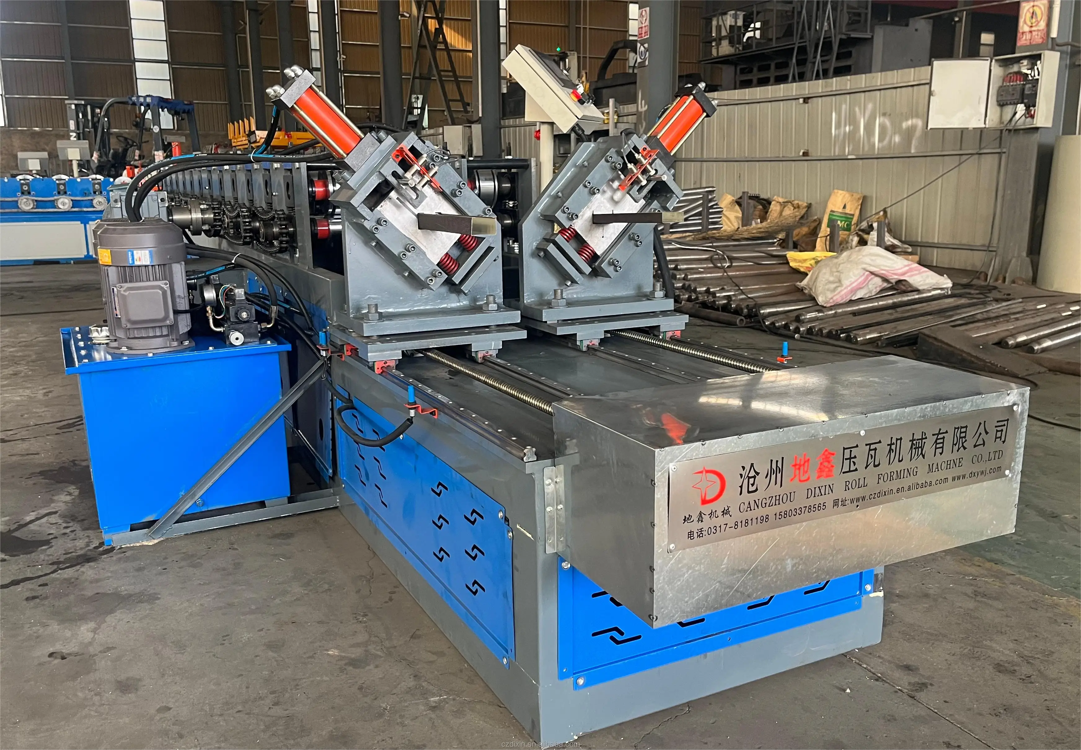 Multi-line Metal Steel Wall Corner Wall Angle Roll Forming Machine ...