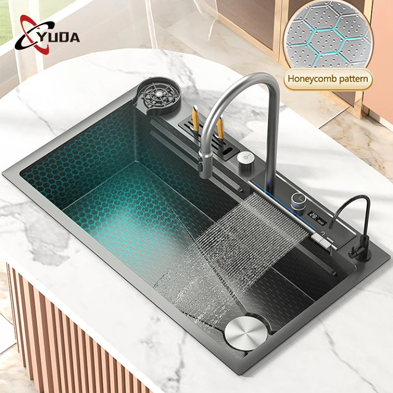 Smart Multifunction Kitchen Sink - Modern Style & Quality