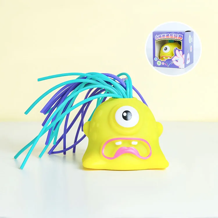 2024 Hot Selling Novelty Fidget Toy - Pull Hair Scream Monster