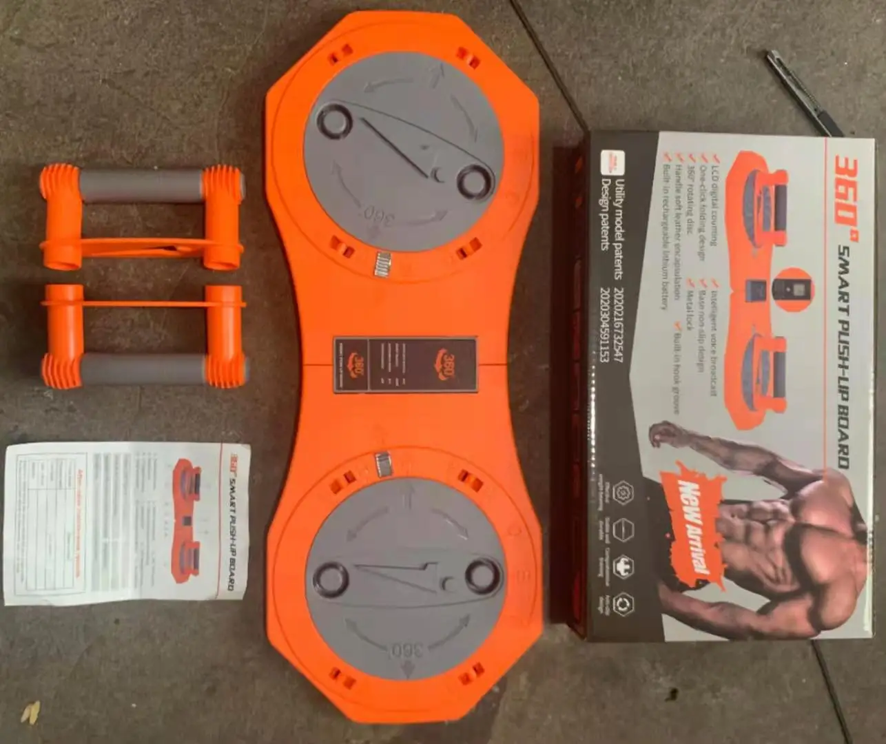 Chest Muscle Training Bracket Adjustable 360 Degree Rotating Handle ...