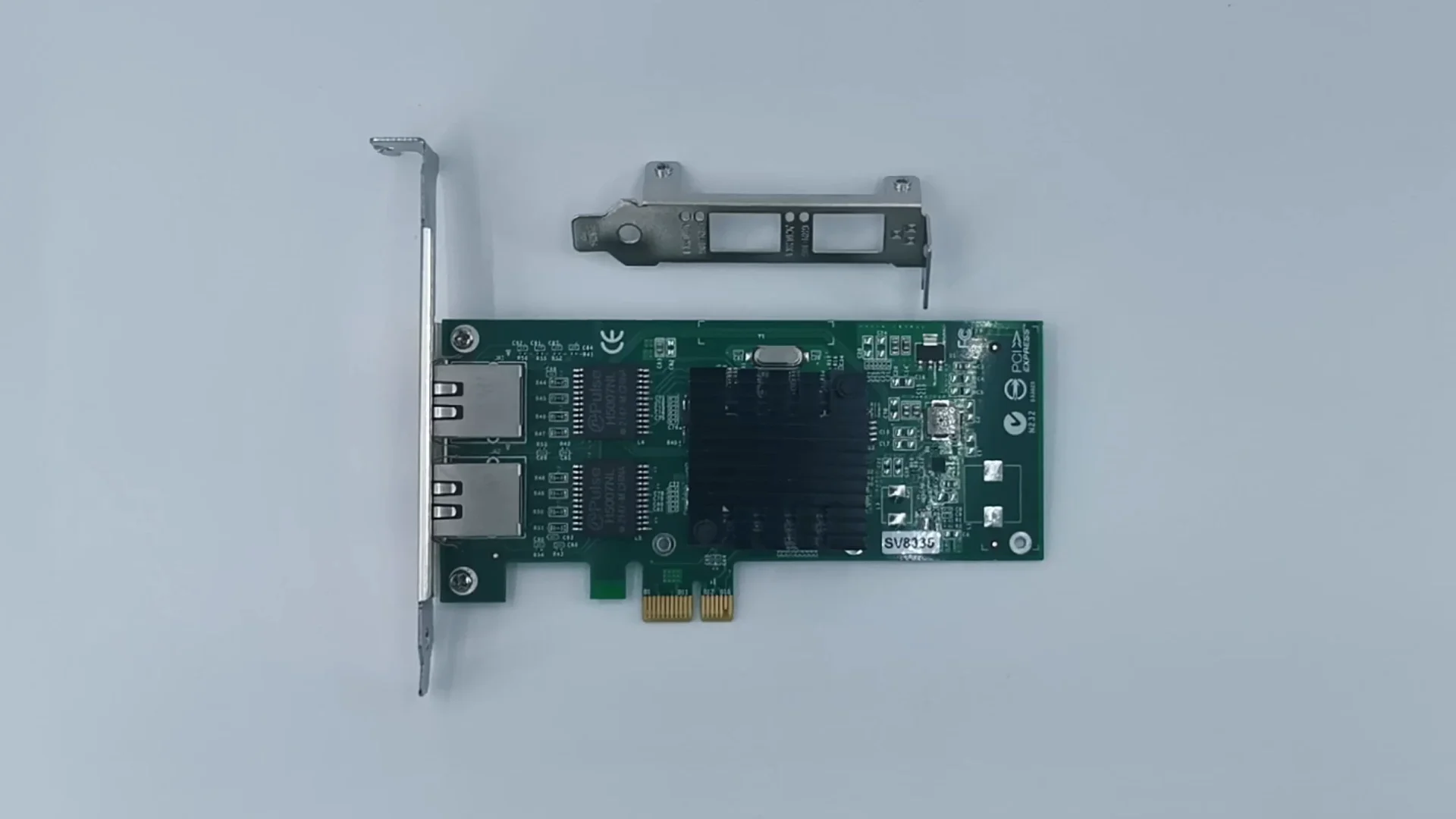 Network Interface Card Sv8335 Pcie V2.0 2.5gt/s X1 Lanes Hl82576eb Rj45 ...