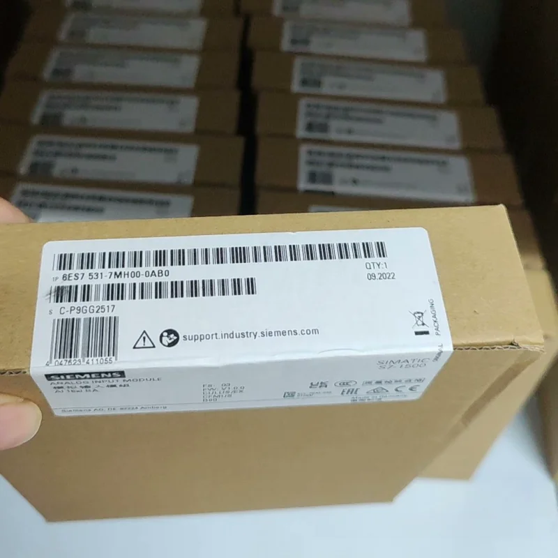 Original Plc Simatic S7-1500 Analog Input Module Ai 16xi Ba 6es7531 ...