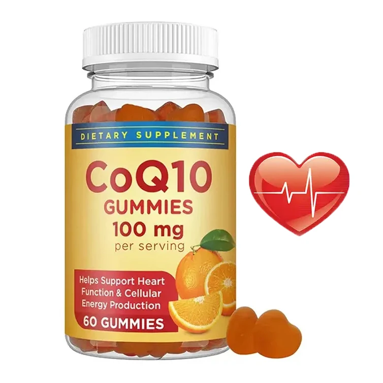 Biocaro OEM CoQ10 Gummies with Omega-3 Vitamin E C Coenzyme Q10 ...