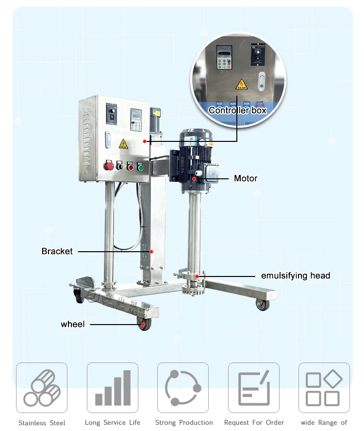 100 Liters Body Lotion Emulsifier Paint Shampoo Cosmetic Cream ...